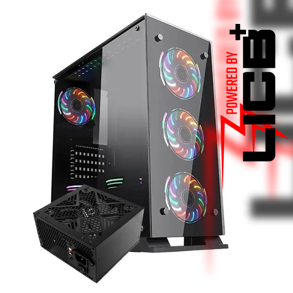 HYBROK SHADOW ARGB RAIDMAX XTB550 PC Upgrade Bundle