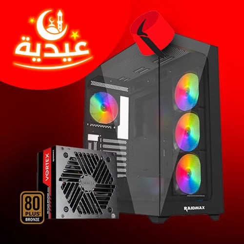 EIDIYA RAIDMAX INFINITA i800 RAIDMAX VORTEX 500W 80PLUS BRONZE PC Upgrade Bundle | Best Offer